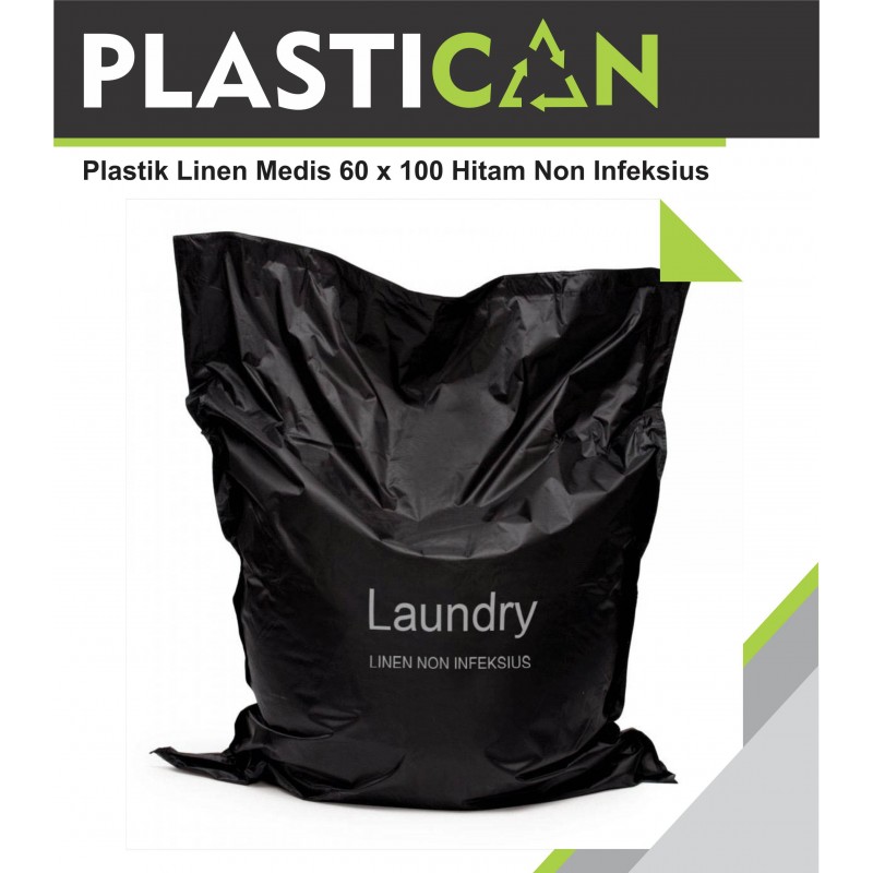 Plastik Laundry Hitam Non Infeksius Cocok Untuk Rumah Sakit dan Klinik