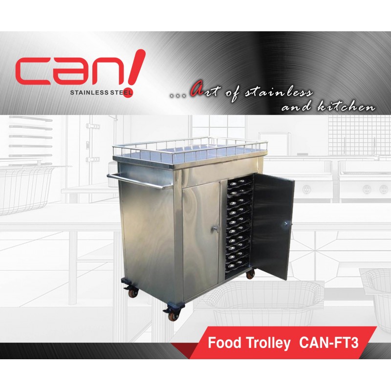 FOOD TROLLEY - cansteel